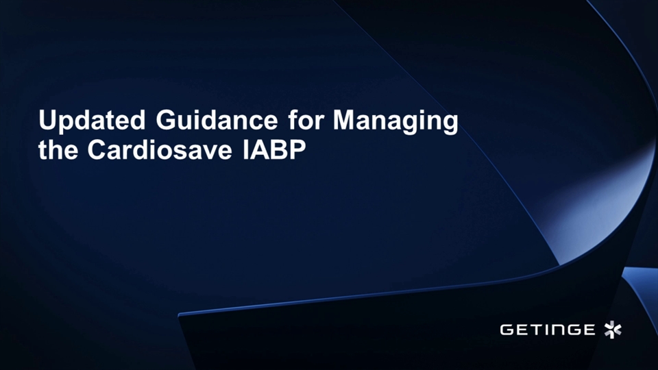 Updated Guidance for Managing Cardiosave-2004 [academy]